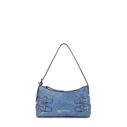 KARL LAGERFELD JEANS Schultertasche Damen Größe One Size blue denim