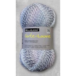 Sockenwolle Gute-Laune-Socke 4-fach von BellaLana , Lila/Flieder, aus Schurwolle