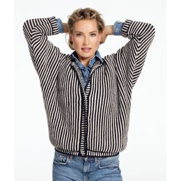 Strick-Set 198/5, Jacke aus Cotonara von Junghans-Wolle, 40-46, aus Baumwolle