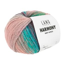 Harmony von Lang Yarns, Gr&uuml;n/Blau/Stein, aus Alpaka
