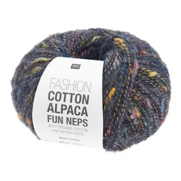 Fashion Cotton Alpaca Fun Neps von Rico Design, Schwarz, aus Baumwolle