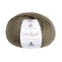 Landlust Naturwolle von Lana Grossa, Olivgr&uuml;n, aus Schurwolle