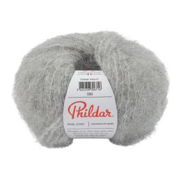 Phil Chic von phildar, Gris chin&eacute;, aus Mohair