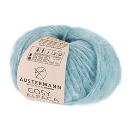 Cosy Alpaca von Austermann , Eisblau, aus Alpaka