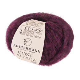 Cosy Alpaca von Austermann , Brombeer, aus Alpaka