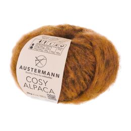 Cosy Alpaca von Austermann , Bernstein, aus Alpaka