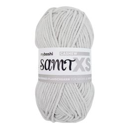 Samt XS von myboshi, Cashew, aus Polyester