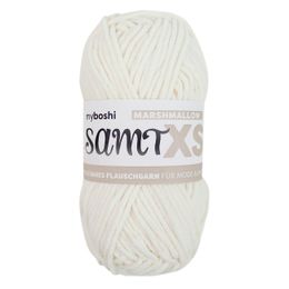 Samt XS von myboshi, Marshmallow, aus Polyester