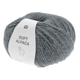 Soft Alpaca von Rico Design, Blau, aus Polyacryl