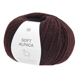 Soft Alpaca von Rico Design, Bordeaux, aus Polyacryl