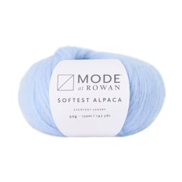 Softest Alpaca von Mode at ROWAN, Hellblau, aus Alpaka