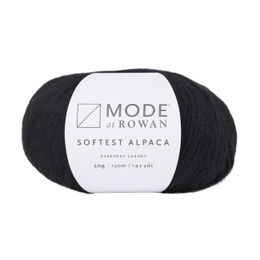 Softest Alpaca von Mode at ROWAN, Schwarz, aus Alpaka