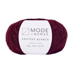 Softest Alpaca von Mode at ROWAN, Bordeaux, aus Alpaka