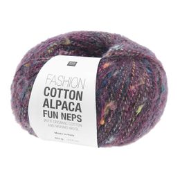 Fashion Cotton Alpaca Fun Neps von Rico Design, Lila, aus Baumwolle
