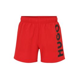 Hugo Badeshorts 'Abas' Herren Größe XL rot / schwarz