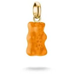 Charm-Einh&auml;nger Thomas Sabo "Thomas Sabo x HARIBO: Charm - Connect", bunt (gelbgoldfarben, orange, orange), Charms, Damen, Silber 925 (recycelt), mit Kristallglas