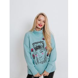 RADADA Sweatshirt 'COURLAND' Damen Gr&ouml;&szlig;e XL mint