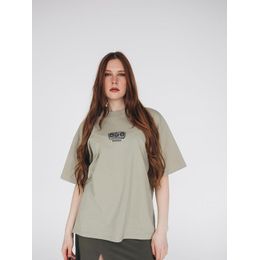 Radada Oversized Shirt female Grey size XXL