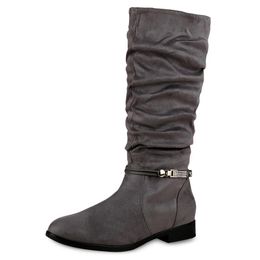 VAN HILL Stiefel ' Ella ' Damen Größe 39 grau Winterschuhe