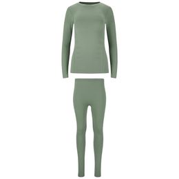 WHISTLER Funktionsw&auml;sche-Set 'Mall' Damen Gr&ouml;&szlig;e S/M hellgr&uuml;n