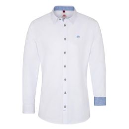 Spieth & Wensky Spieth & Wensky Traditional Button Up Shirt 'Frisco' male White size 37-38