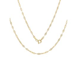 WITT Damen Kette, Gelbgold 375, Gr&ouml;&szlig;e 0