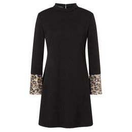 ana alcazar Kleid ' Cela ' Damen Gr&ouml;&szlig;e 38 braunmeliert / schwarz Winterkleid