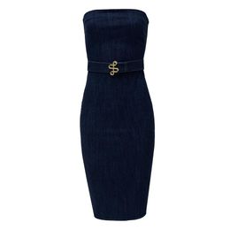 Salsa Jeans Kleid Damen Größe 36 nachtblau Winterkleid