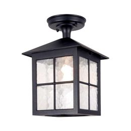 Elstead Lighting Winchester Deckenleuchte, E27, BL18A-BLACK,