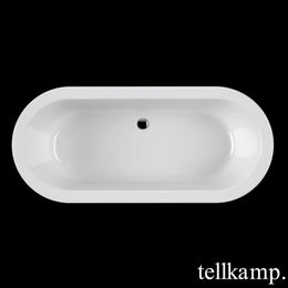 Tellkamp Solitär Fix Oval-Badewanne, Einbau, 0400-282-00-A/CR,