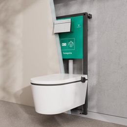 Hansgrohe iFrame universal Vorwandelement H: 115 cm, f&uuml;r Wand-WC, 01022180,