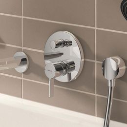 Hansgrohe LivaFine Unterputz-Wannenarmatur, Einhebelmischer, 72488000,