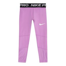Nike Sportswear Leggings Mädchen Größe 116 lila / schwarz / weiß
