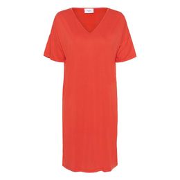 Saint Tropez Kleid 'Abbie' Damen Gr&ouml;&szlig;e 40 neonorange Winterkleid