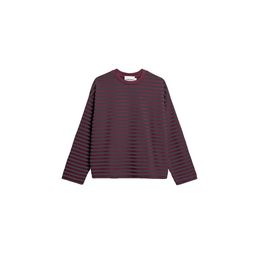 armedangels Pullover 'FRANKAA' MAARLEN STRIPE Damen Gr&ouml;&szlig;e S opal / bordeaux