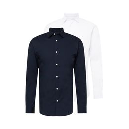 Jack & Jones Jack & Jones Business Shirt 'JJJoe' male Blue, White size L