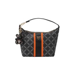 19V69 Italia Schultertasche 'Marca' Damen Gr&ouml;&szlig;e One Size dunkelgrau / orange / schwarz