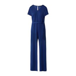 comma, COMMA Jumpsuit Damen Gr&ouml;&szlig;e XXL kobaltblau