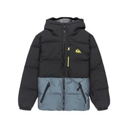 Snowboardjacke Quiksilver "Highland", Jungen, Gr. 10, schwarz, 100% Polyester, Jacken