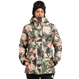 Snowboardjacke DC Shoes "Cruiser", Damen, Gr. S, rose and thorn, 100% Polyester, Jacken Snowboardjacke