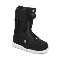 Snowboardboots DC Shoes "Lotus" Gr. 7, schwarz-weiß (schwarz, weiß), Schuhe, 7(38), 82.19% Synthetikmaterial, 17.81% Textil