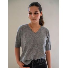 WEARABLE STORIES Pullover 'Rune' Damen Gr&ouml;&szlig;e L hellgrau