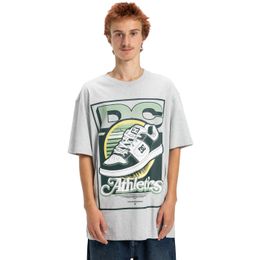DC Shoes Herren T-Shirt "Manteca Tribute"light erdgrau, Gr. XL, 75% Baumwolle, 25% Baumwolle, Shirts