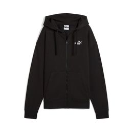 Puma Sportsweatjacke 'Ess No. 1' Damen Größe XXL schwarz / weiß