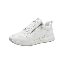 Tamaris Sneaker low Damen Größe 40 silbergrau / weiß