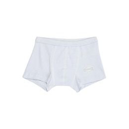 Petit Bateau Boxershorts Jungen Gr&ouml;&szlig;e 128 hellblau / wei&szlig;