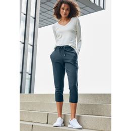 Lascana Damen Caprileggings, blau, Gr&ouml;&szlig;e 34