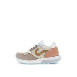 Café Noir CAFè NOIR Sneaker Damen Größe 35 beige / blau / kastanienbraun / grau