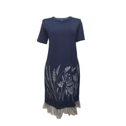 RADADA Kleid 'MEADOW' Damen Gr&ouml;&szlig;e 38 dunkelblau Winterkleid