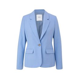 s.Oliver BLACK LABEL Blazer Damen Größe 40 hellblau